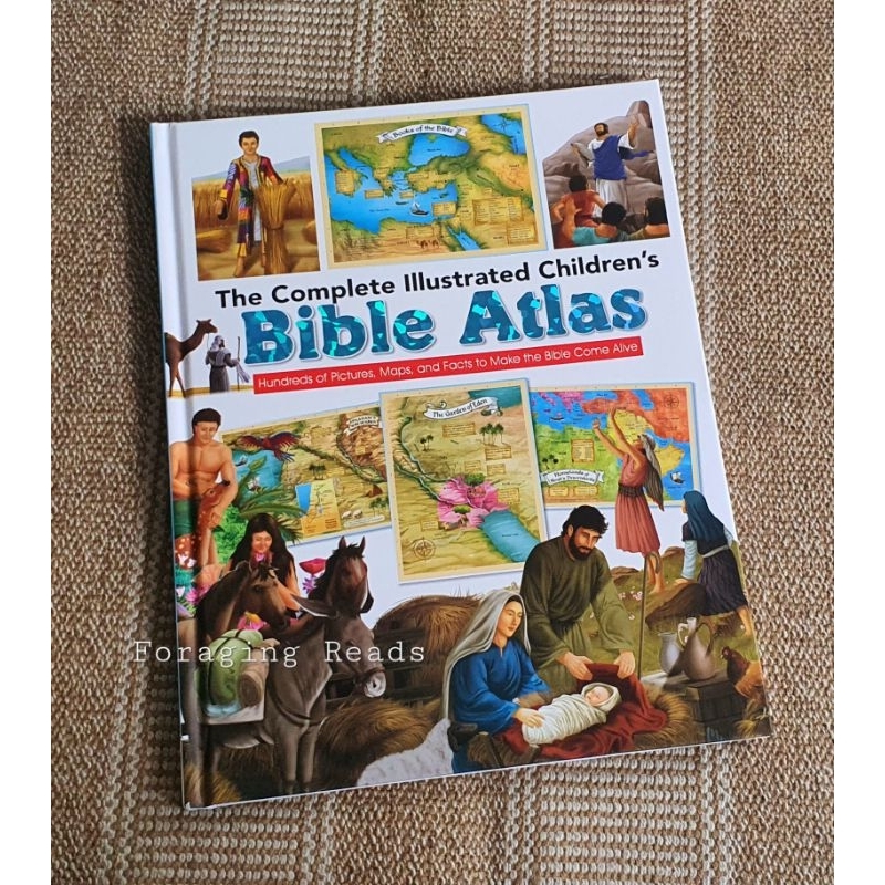 The Complete Illustrated Children's Bible Atlas | Shopee Philippines