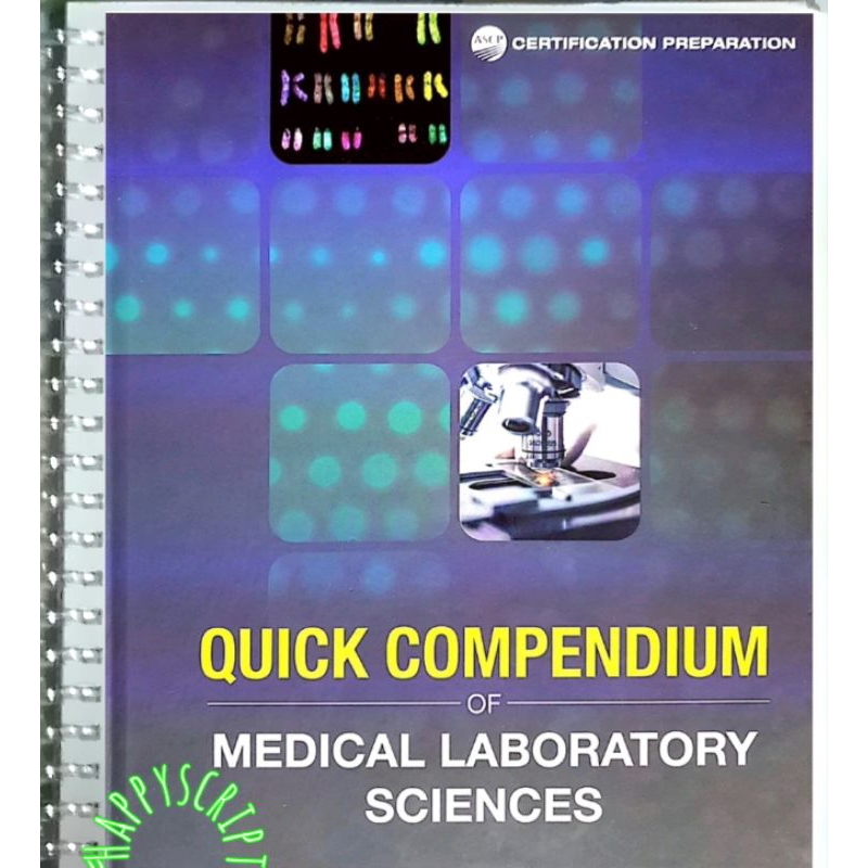 QUICK COMPENDIUM OF MEDICAL LABORATORY SCIENCES | Shopee Philippines