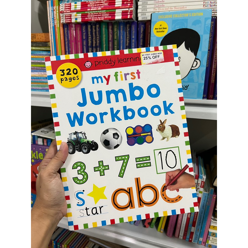 My First Jumbo Workbook (Priddy Learning) | Shopee Philippines