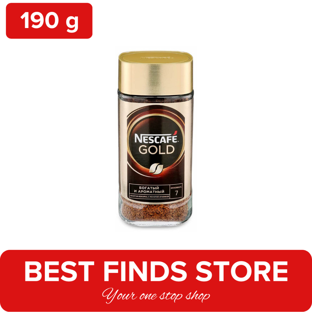 Nescafe Gold Instant Ground Coffee, 190g Jar | Shopee Philippines