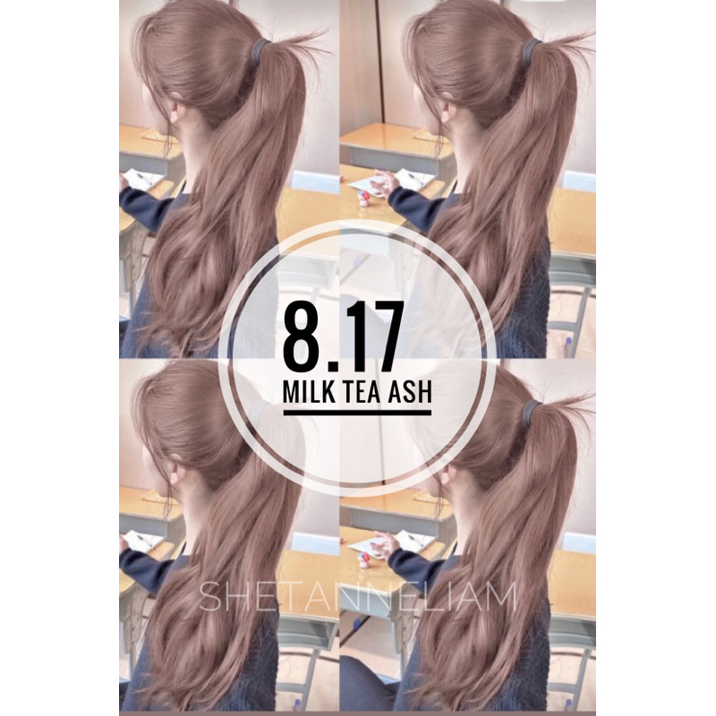 8.17 Premium bremod Milk Tea Ash with oxidizer | Shopee Philippines