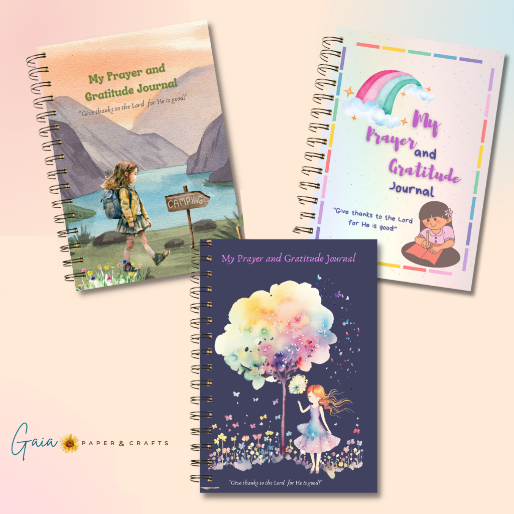 Prayer & Gratitude Journal for Kids - 3 Cover Designs | Shopee Philippines