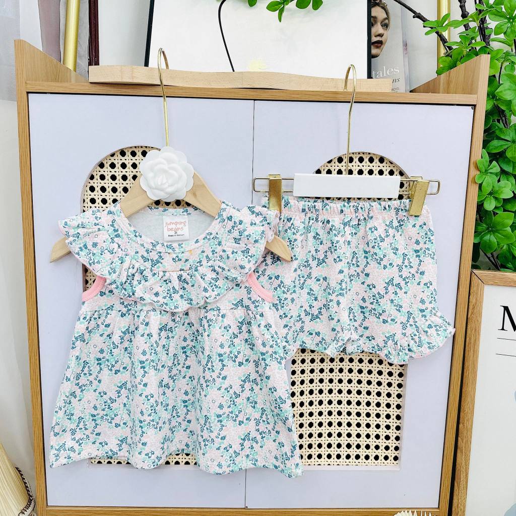 Jumping Beans Ruffles Neck Bloomer Set/Terno for Girls Size 3T to 7T (1 ...