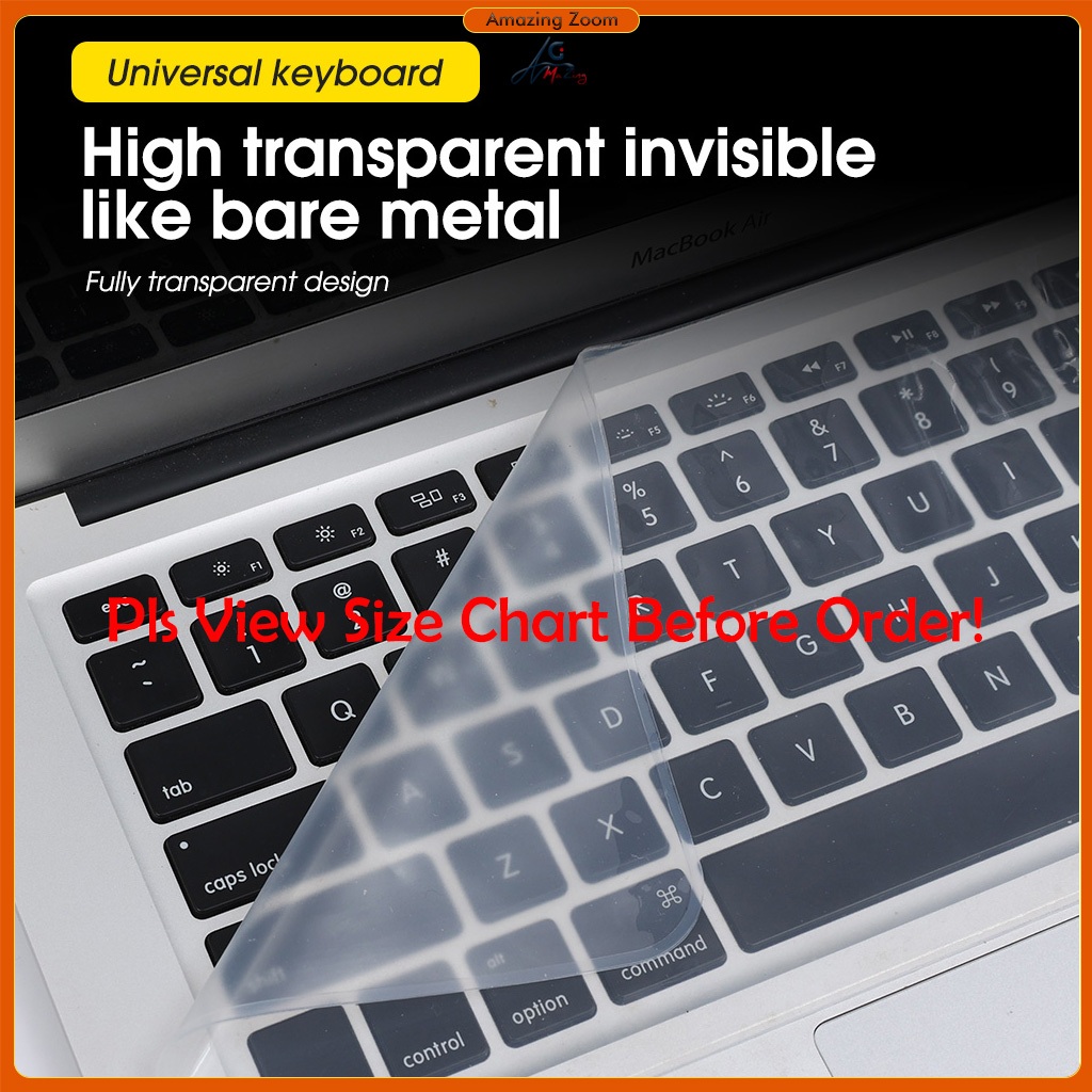 High Quality 13/14/15.6/17 Inch Laptop Keyboard Cover Protector ...