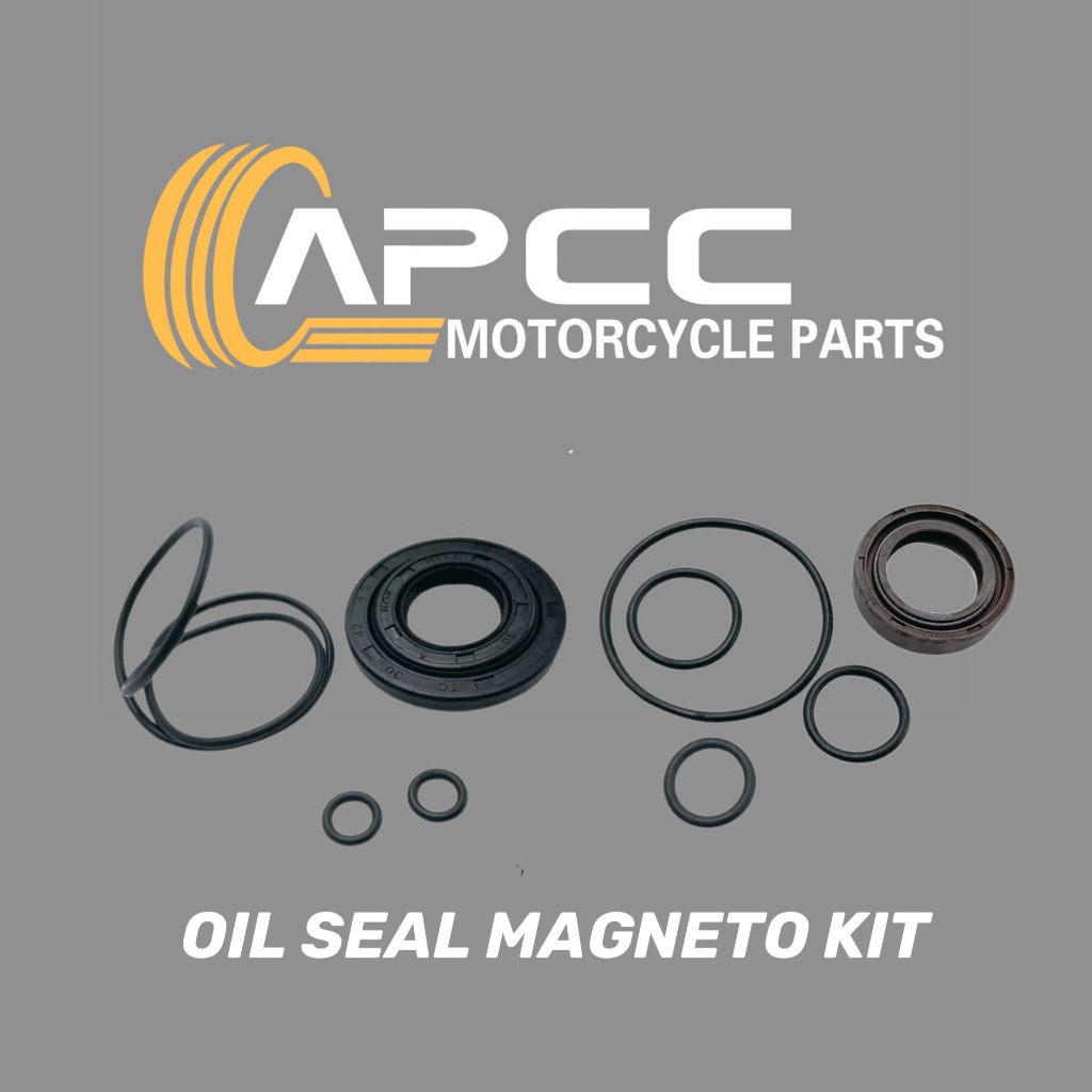 MOTORCYCLE PARTS OIL SEAL MAGNETO KIT FOR XRM TMX | Shopee Philippines