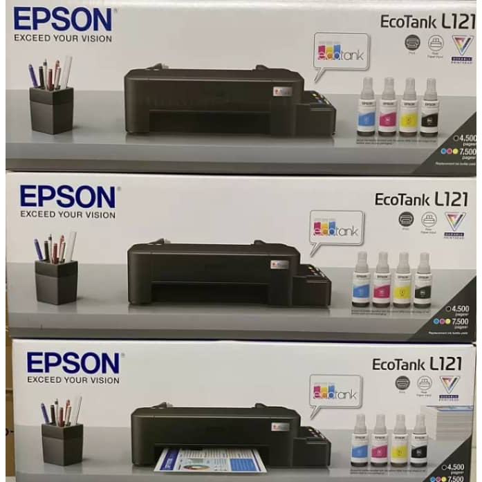 Brand New Original Epson L121 Ink Tank Printer | Shopee Philippines