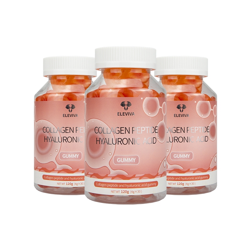 ELEVIVA Hyaluronic Acid Gummy With Collagen And Glutathione Glow ...