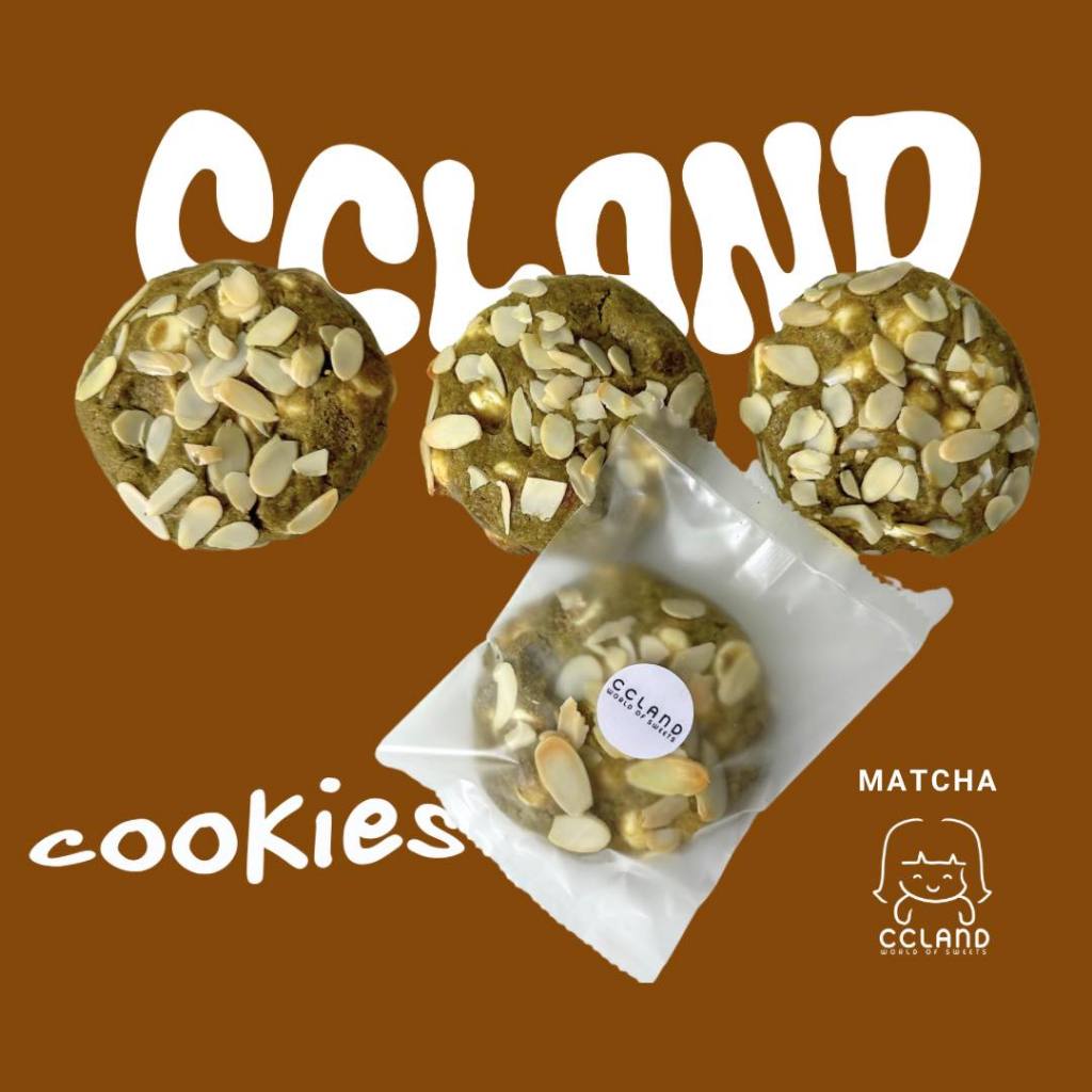 NEW YORK STYLE MATCHA COOKIES by: CCLAND WORLD OF SWEETS (4PCS in 1BOX ...