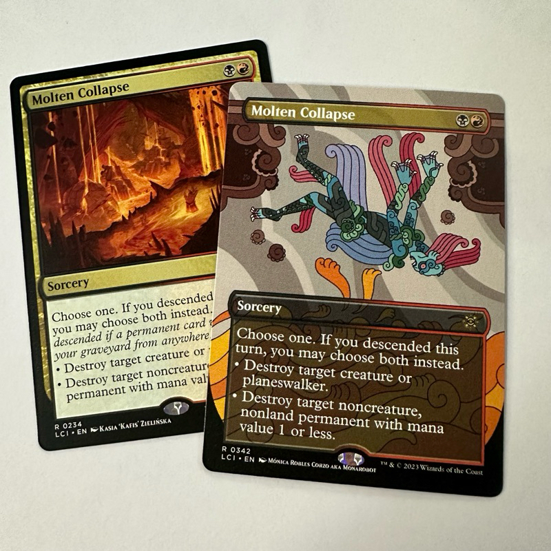 MOLTEN COLLAPSE | LCI THE LOST CAVERNS OF IXALAN | SORCERY | MULTICOLOR ...