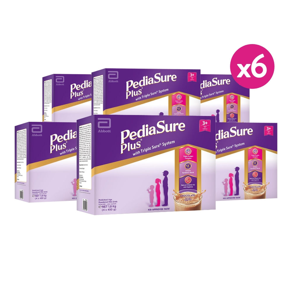 Pediasure Plus 3+ Chocolate 1.8kg for Kids Above 3 Years Old Powdered ...