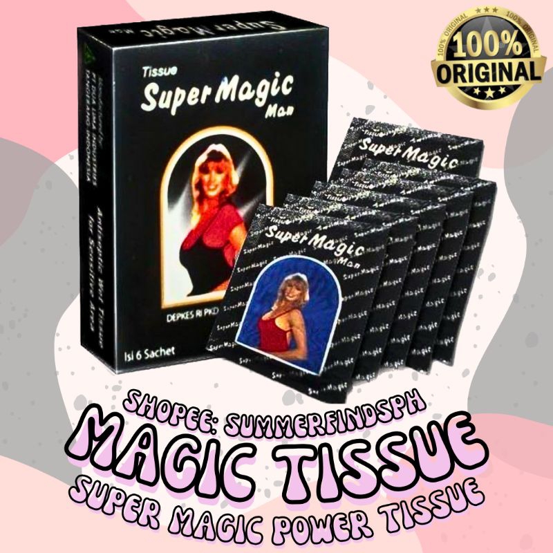 Magic Power Tissue Made in Indonesia Pocket Tissue | Shopee Philippines