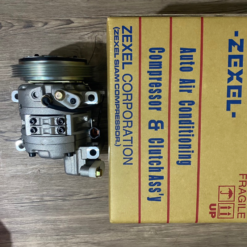 Nissan Sentra 1994-2005 AC Compressor Zexel R12 Fittings | Shopee ...
