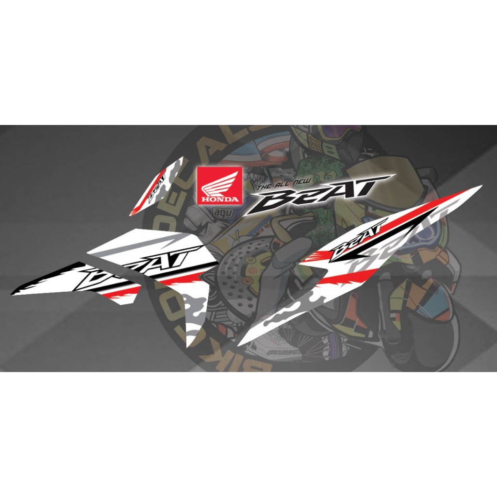 honda beat v3 2023 strip decals thai concept | Shopee Philippines