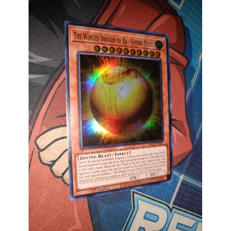 The Winged Dragon of Ra - Sphere Mode (RA01-Super Rare) 1st Edition Yu ...