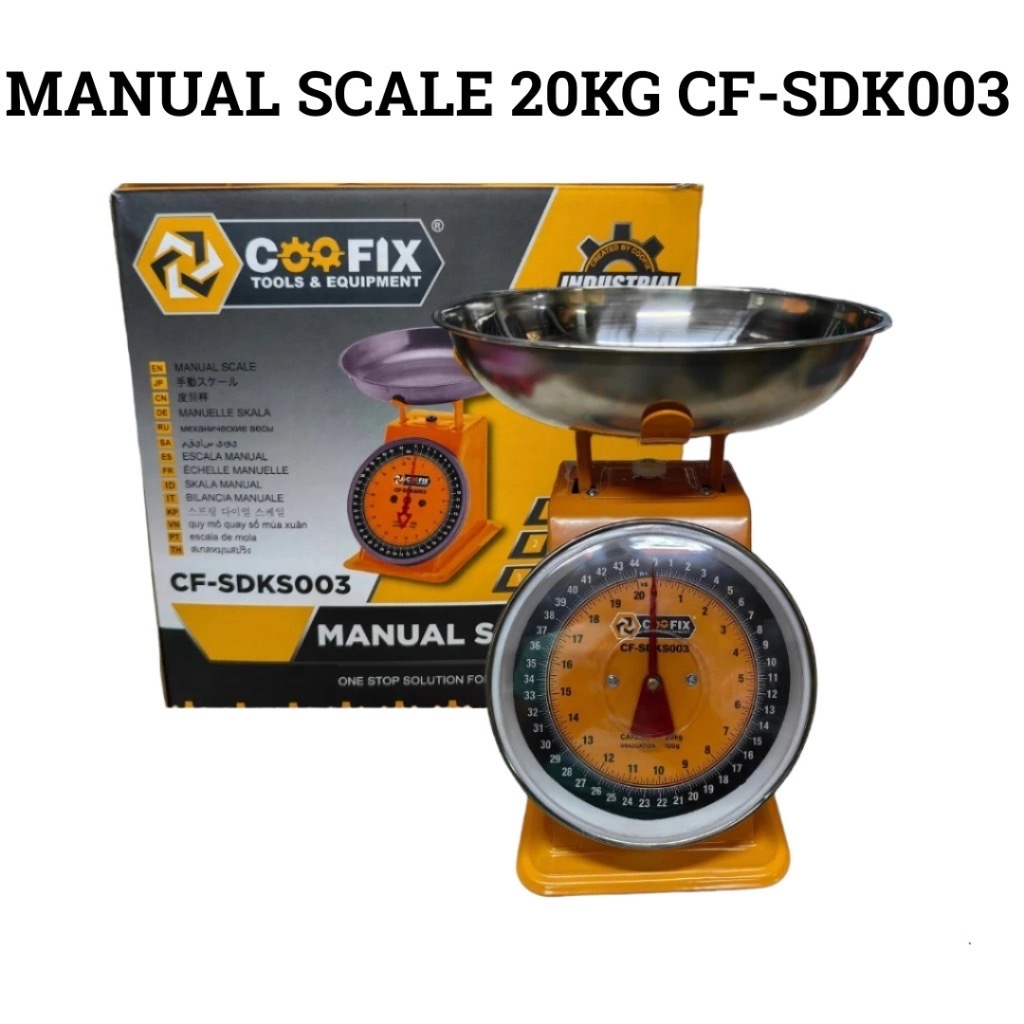 MANUAL SCALE 20KG CF-SDK003 （huan） | Shopee Philippines