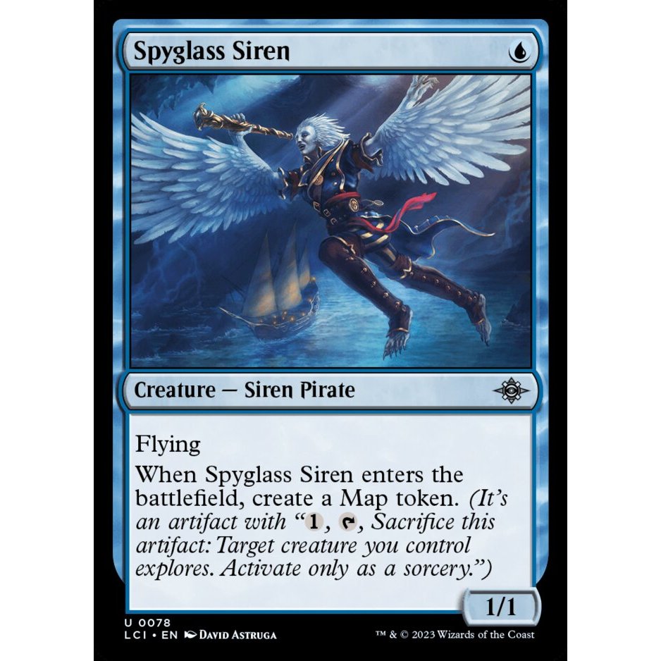 MTG Singles LCI [U] Spyglass Siren | Shopee Philippines