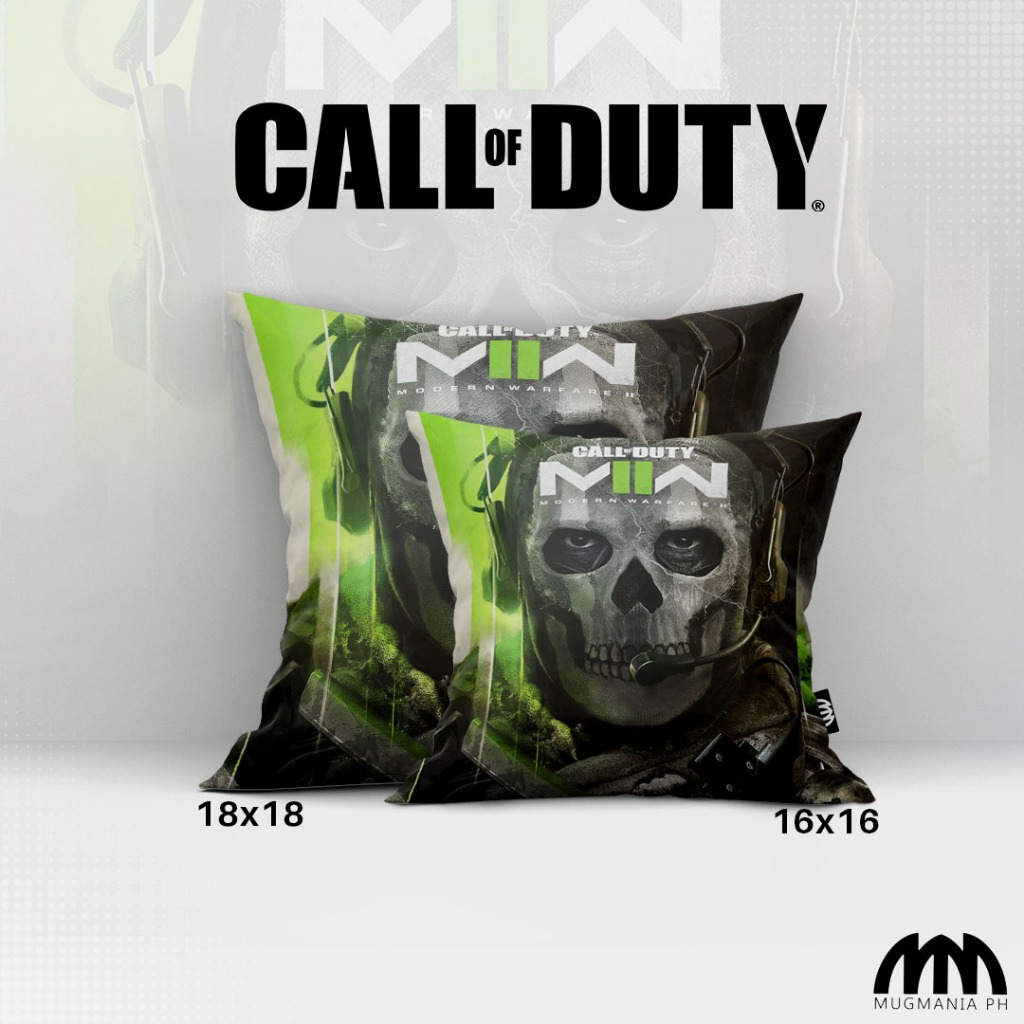 Call of Duty Throwpillows - Mugmania - COD Pillows (Available in 16x16 ...