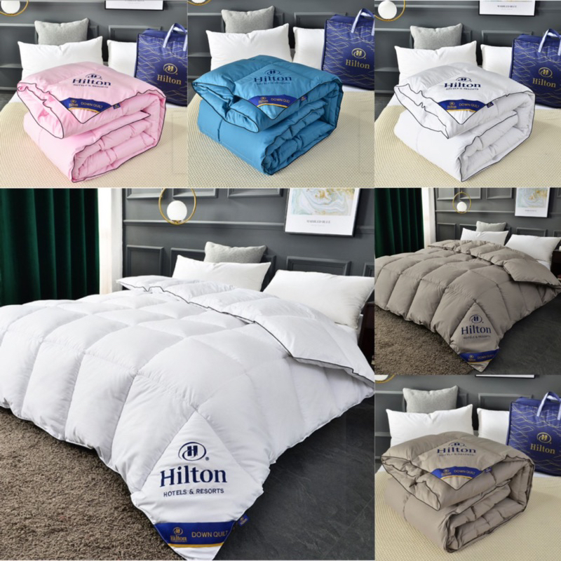 Hotel quilt Hilton gift duvet double thick quilt core send packaging ...