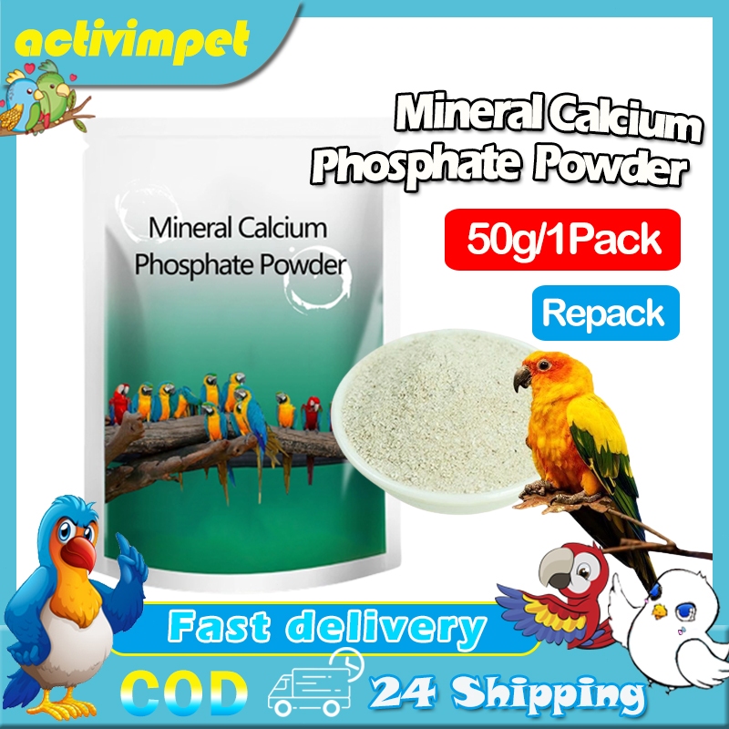 Bird Food Mineral Calcium Phosphate Powder Bird Feed Additive Repack ...