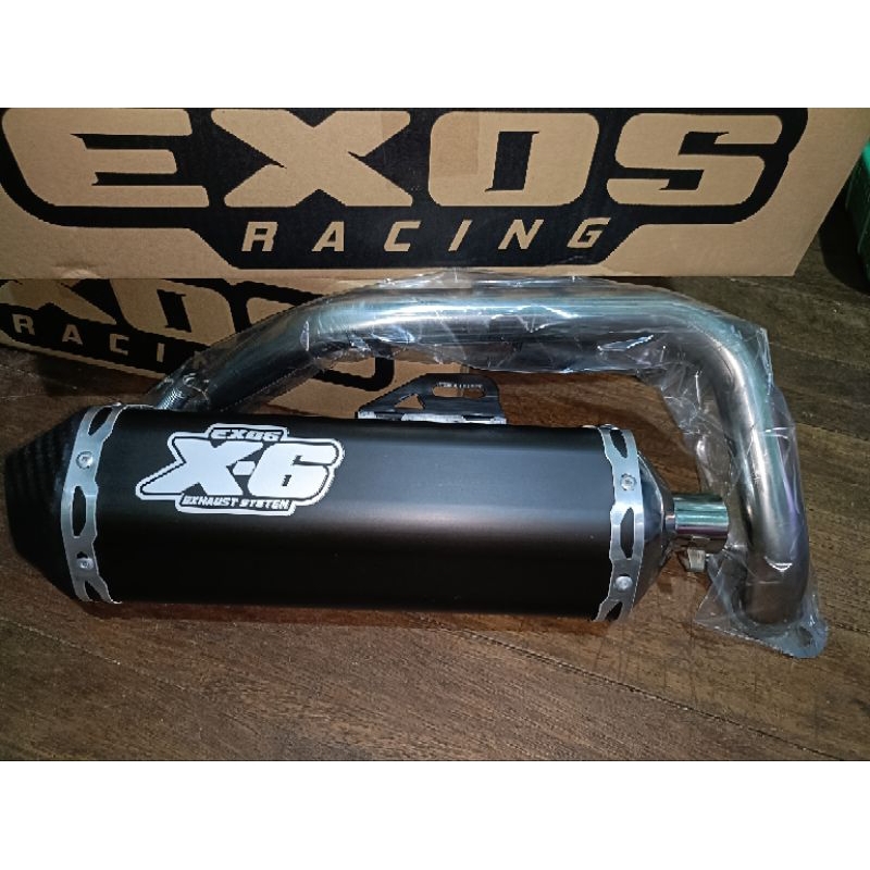 Exos pipe X6 For Click V3/V2/smash/fury/aerox v1/v2 | Shopee Philippines
