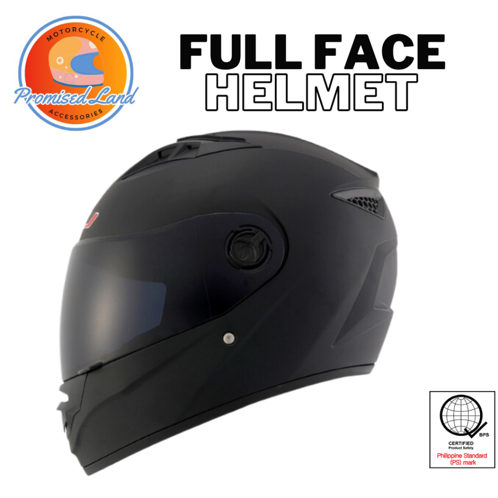 HNJ 855 Full Face Motorcycle Helmet Sun Visor | Shopee Philippines
