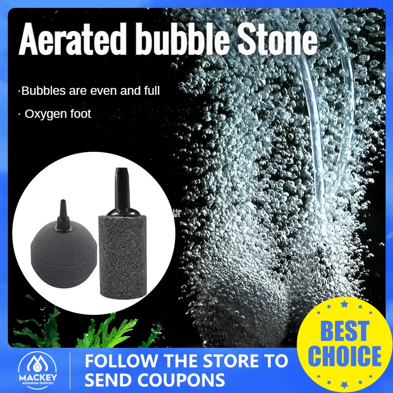 Aquarium Air Stone for Air Pump Submersible Pump Power Head Silicone Hose fish tank Bubble ...