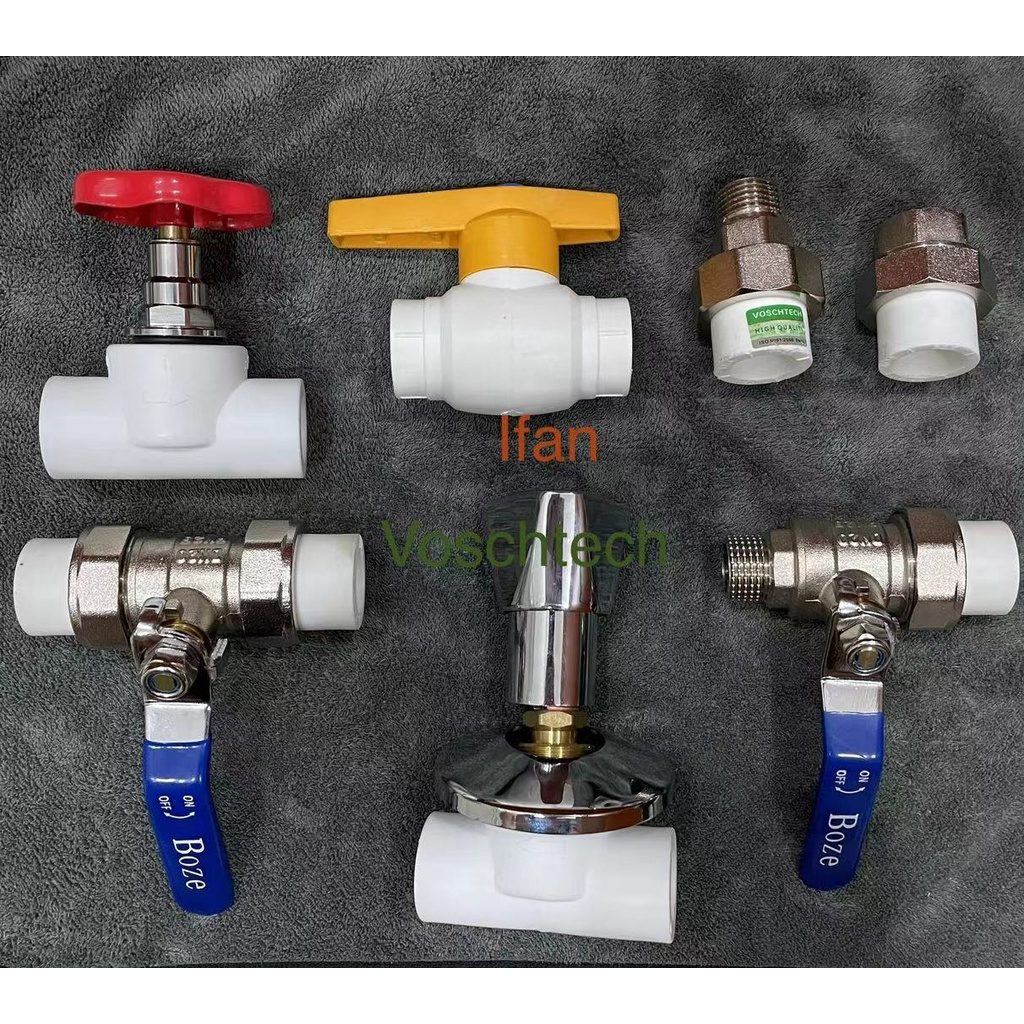 PPR Fittings valve 20mm/25mm/32mm ballvalve gatevalve showervalve ...