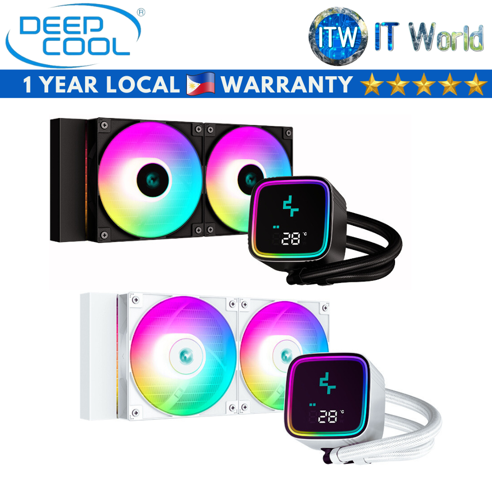 Deepcool CPU Cooler Fan LS520 SE Digital Hydro Bearing w/ A Status ...