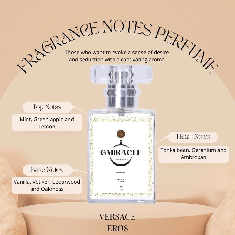 VERSACE EROS (Oil-based, 55mL) | Shopee Philippines