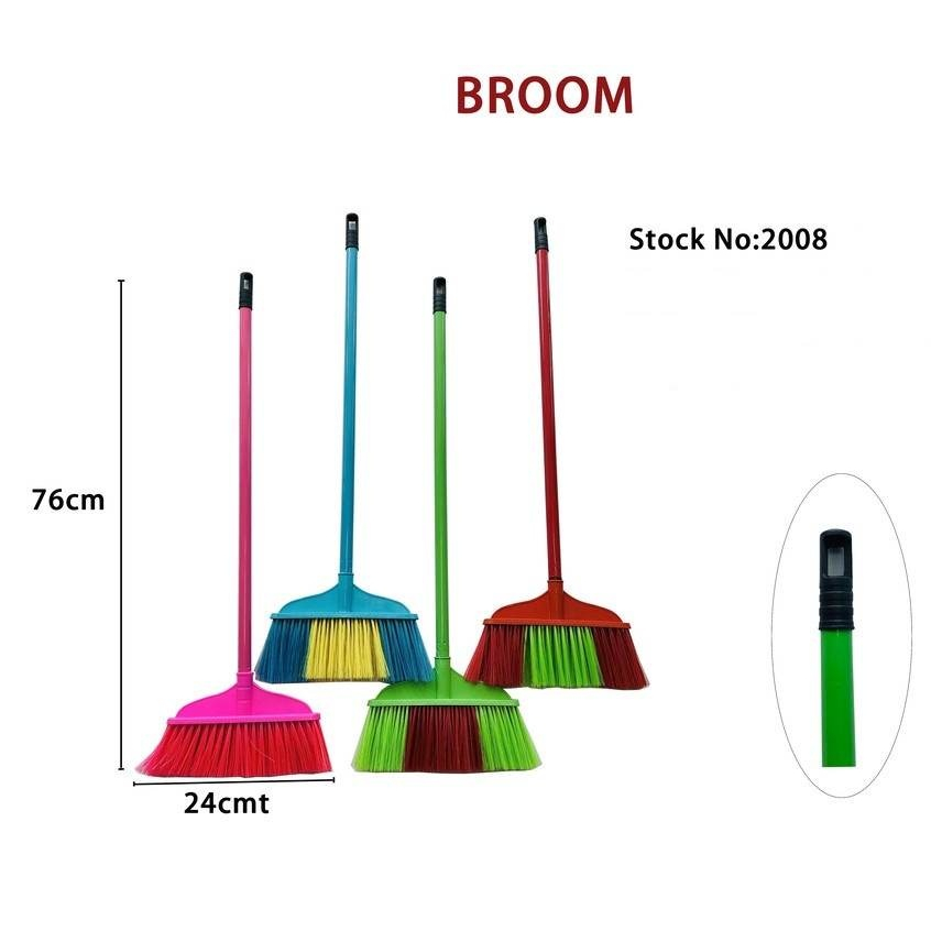 Multi-Purpose Plastic Broom Walis #2008 3 colors (RANDOM COLOR ...