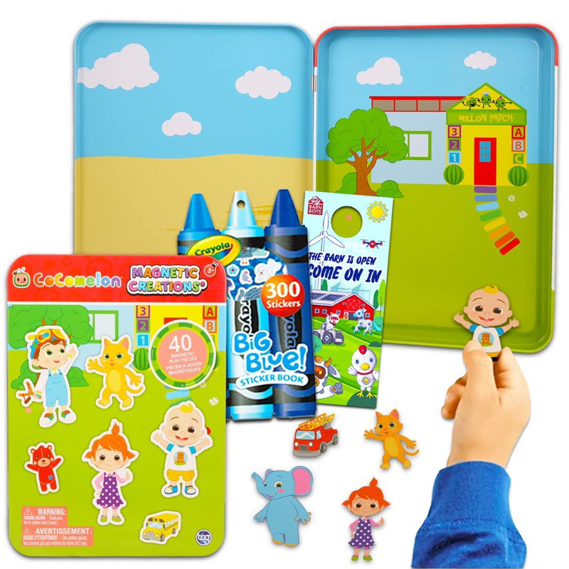 Cocomelon Magnetic Creations Toy - Bundle with 40 Cocomelon Magnetic ...