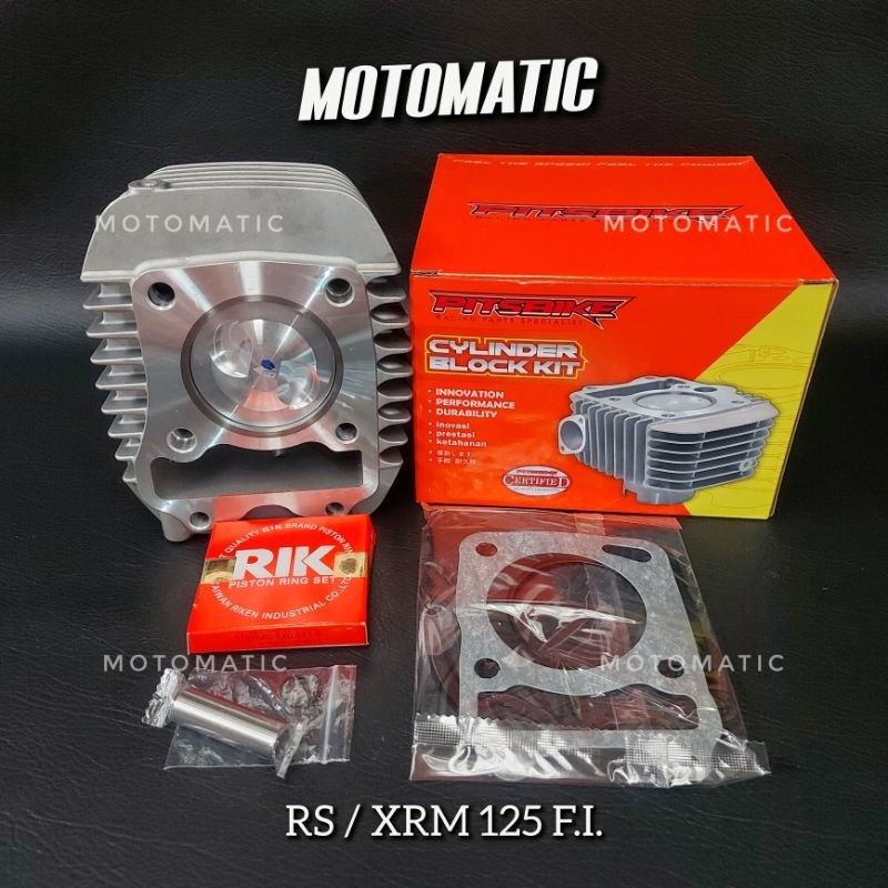 RS / XRM 125 F.I. | (57mm) Pitsbike Cylinder Borekit / Steel bore kit ...