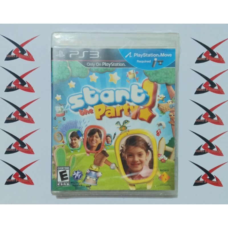 PS3 PlayStation 3 Game Start the Party (Sealed) (Read Description ...