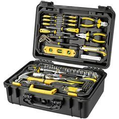 ASSORTED/RANDOM Basics Household Tool Kit With Storage Case! | Shopee ...