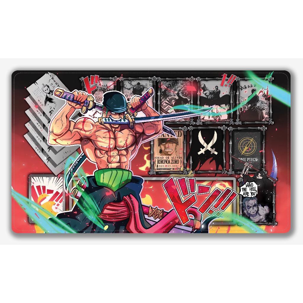Roronoa Zoro Alt One Piece TCG Playmat | Shopee Philippines