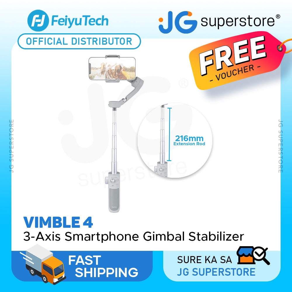 FeiyuTech Vimble 4 / 4 SE Kit 3-Axis Smartphone Gimbal Stabilizer for iPhone and Android Phone ...