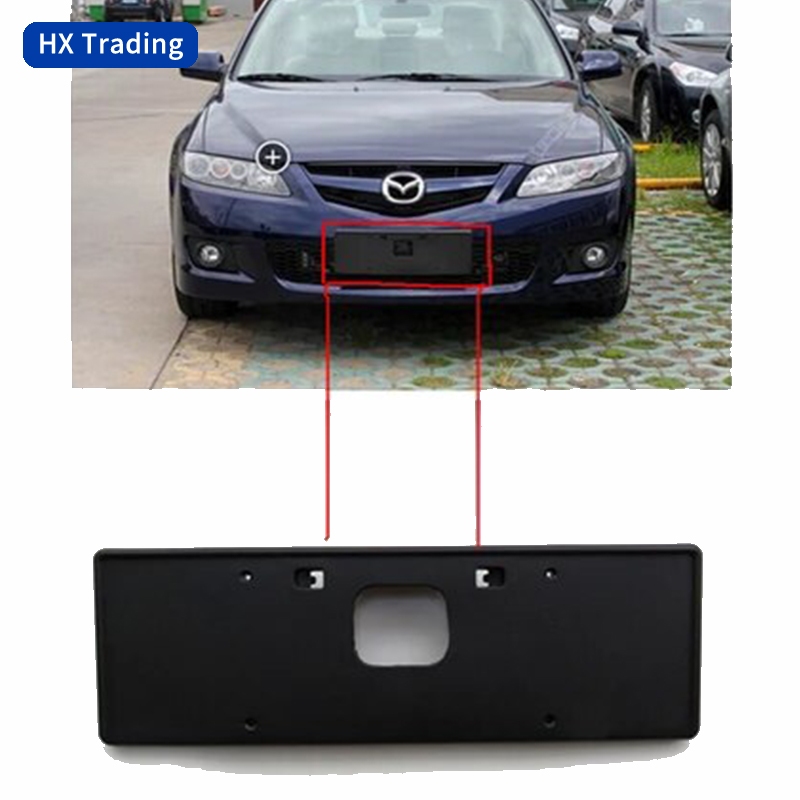 Mazda Front Bumper License Plate/Tag Mounting Bracket Holder/Front ...