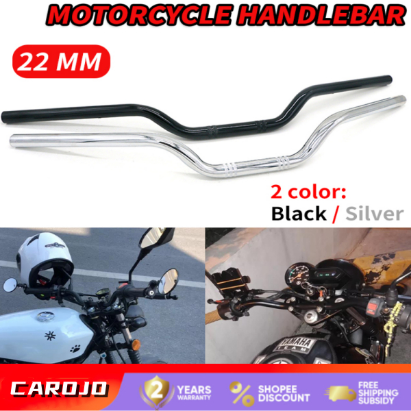Motorcycle Refit Handlebar Retro Black Modified Handle Bars for ...