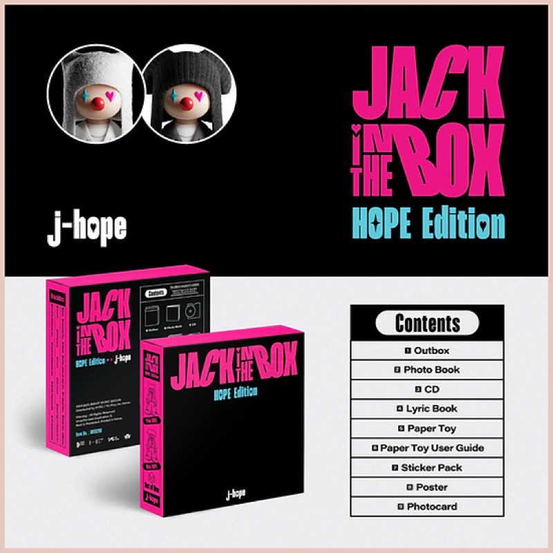J-Hope’s Jack In the Box First Solo Album HOPE EDITION (w Weverse POB) | Shopee Philippines
