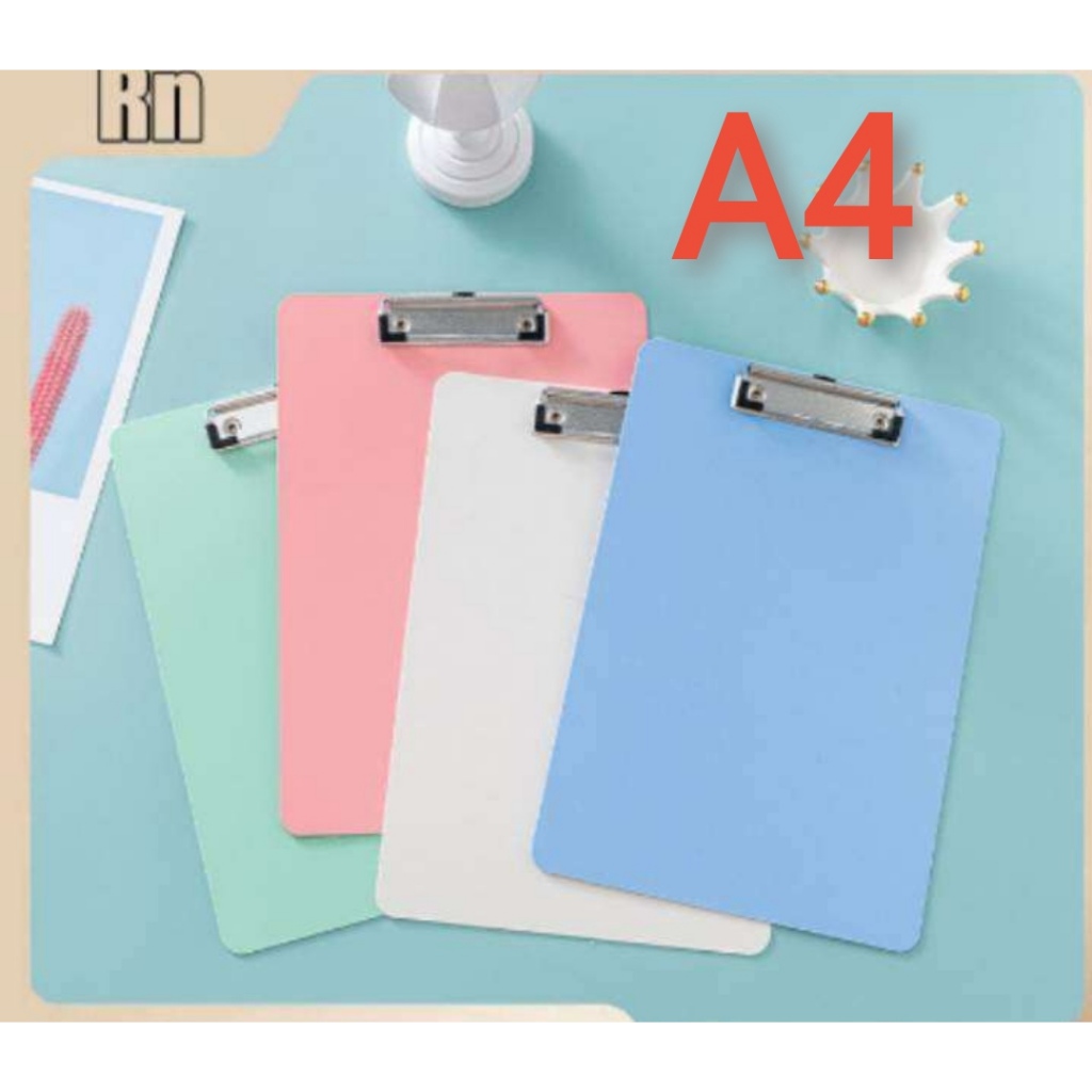 A4 Clip Board Student Writing Pad Hard Board Clip Pad Folder Office ...