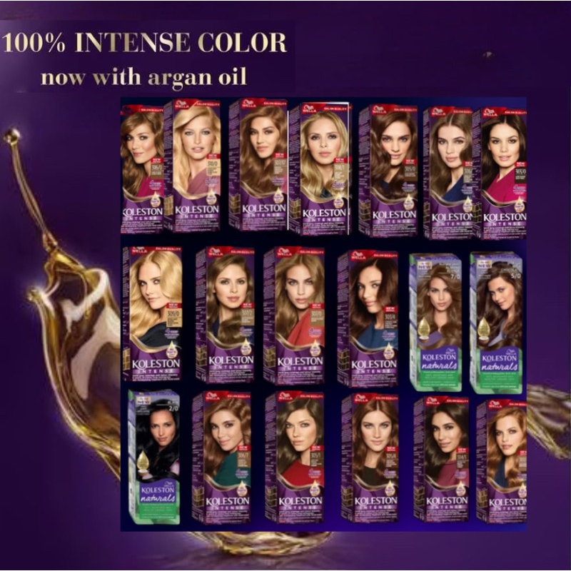 Wella Koleston Naturals/ Koleston Intense Colour Cream,50ml (16 Colors ...