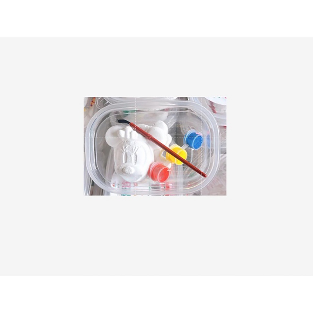 Cartoon coloring Plaster Paint Random design Figurine handmade diy ...