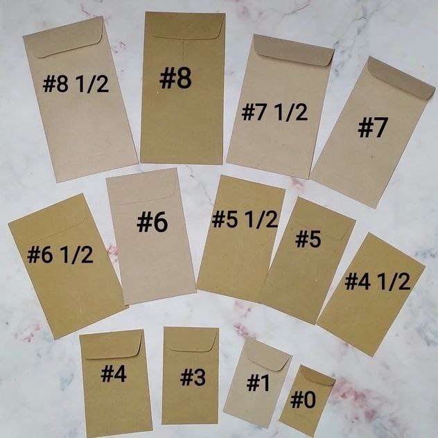 Kraft Brown Coin Envelop (500 pieces/box) Envelops | Shopee Philippines