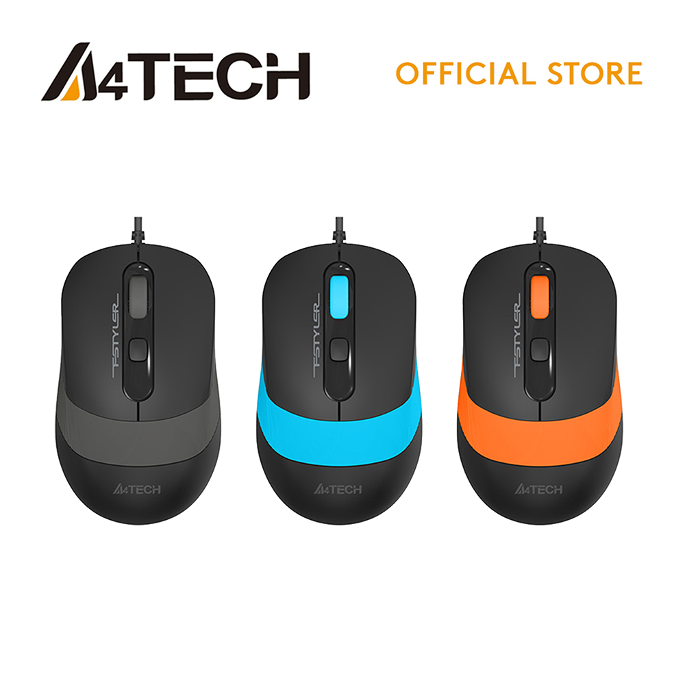 A4Tech FM10 Fstyler, 1600 DPI, Wired Optical Mouse | Shopee Philippines