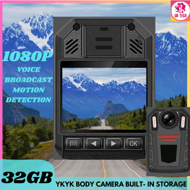 UBTECH Mini body camera YKYK BUILT IN 32GB | Shopee Philippines