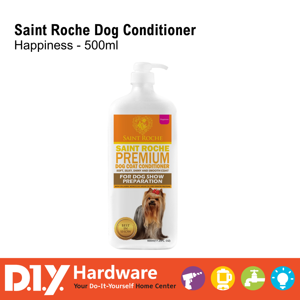 SAINT ROCHE Premium Dog Conditioner Happiness Scent 500ml | Shopee ...