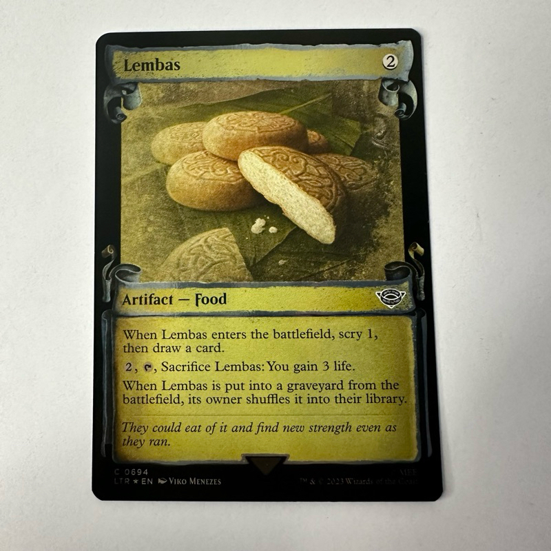 LEMBAS | LTR THE LORD OF THE RINGS | ARTIFACT | WHITE | MTG MAGIC THE ...