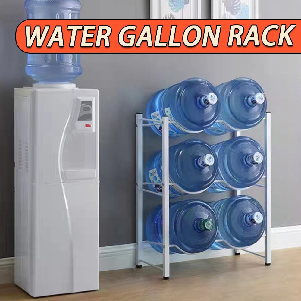 Water Dispenser Rack Stand Water Container Gallon Jug Organizer Rack ...