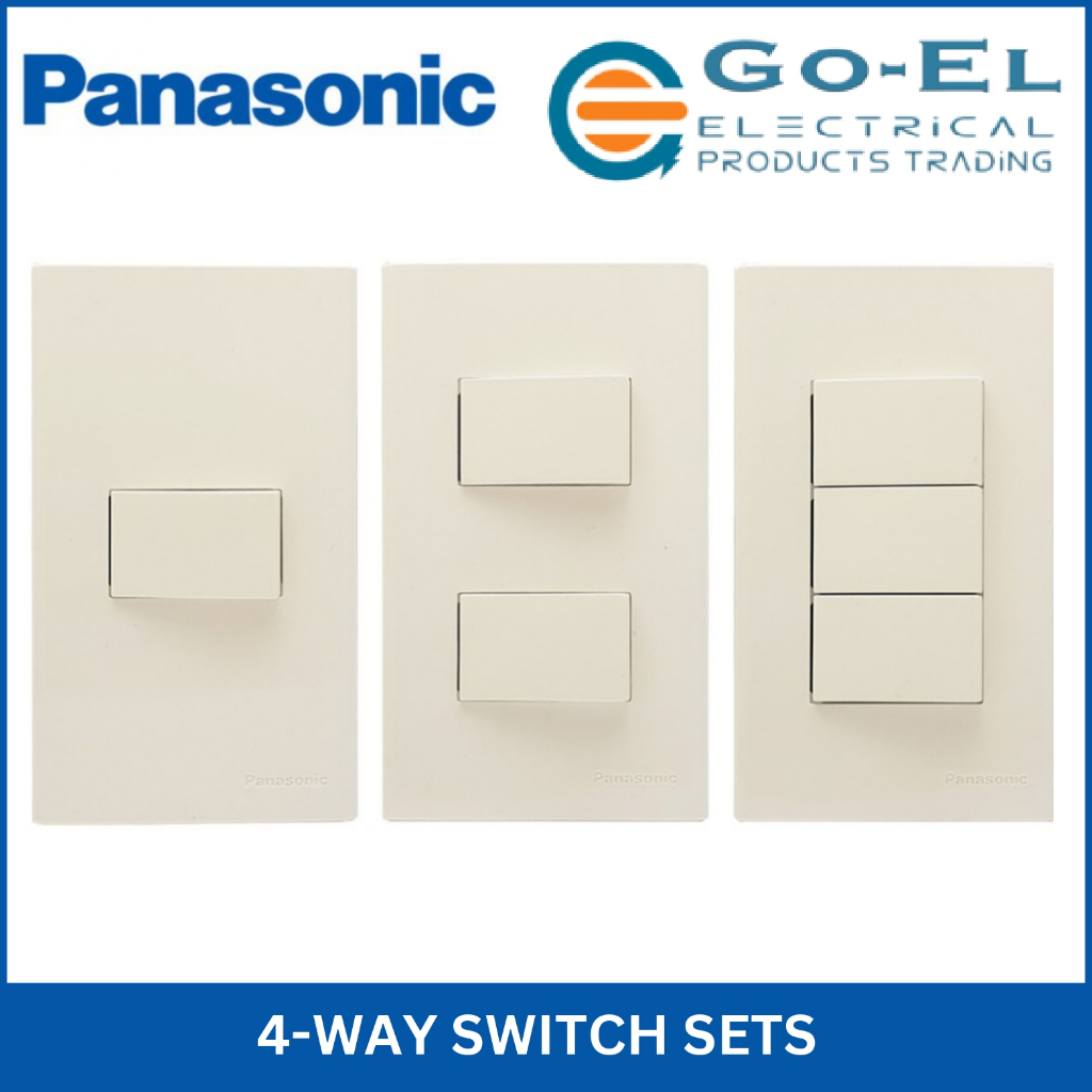 Panasonic Wide Series 4-Way Switch | Shopee Philippines