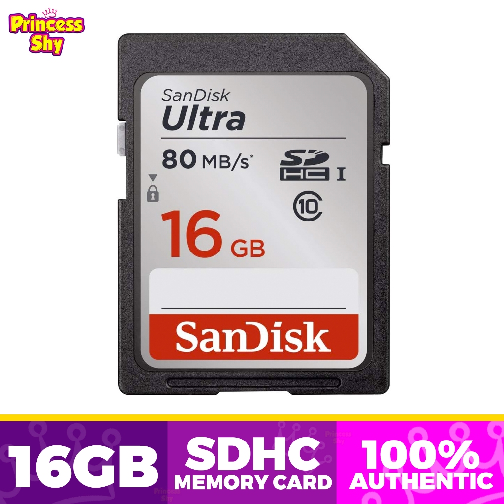 SanDisk Ultra SDHC 16GB UHS-I class 10 SD card SDSDUNS-016G | Shopee Philippines
